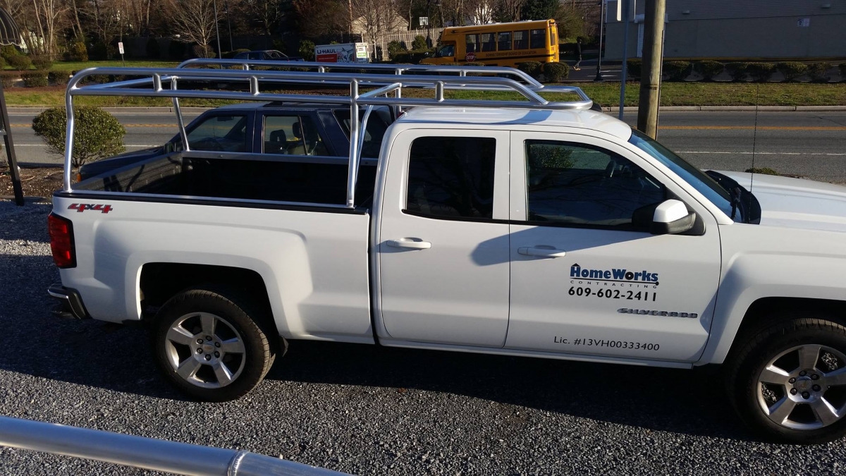 Chevy Silverado Crew Cab Short Bed Aluminum Ladder Rack – Bluewater ...